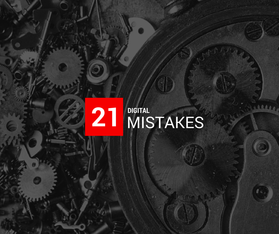 21 Digital Mistakes SME Make and How to Avoid Them | neilmchugh.com